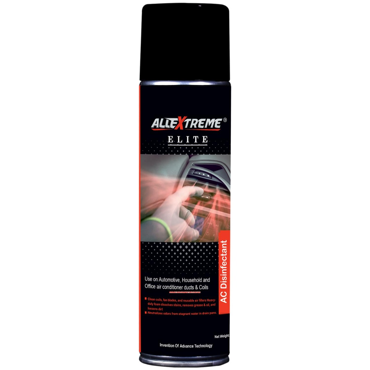 AllExtreme AC Cleaner Foaming Disinfectant Airconditioner Vent Duct Cleansing Spray Odor Neutralizer Suitable for Home Car Office 250 ml